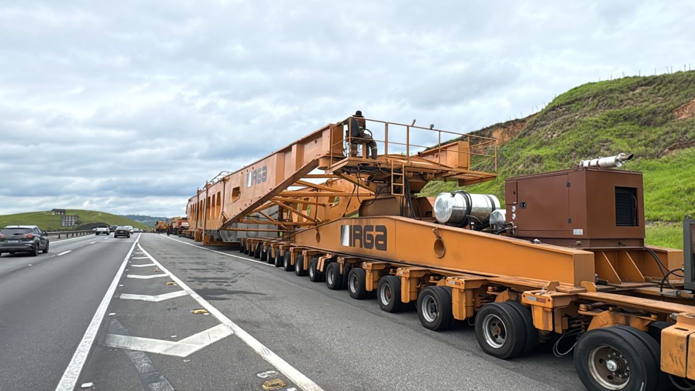 Transporte de carga superdimensionada será retomado nesta quarta-feira ...